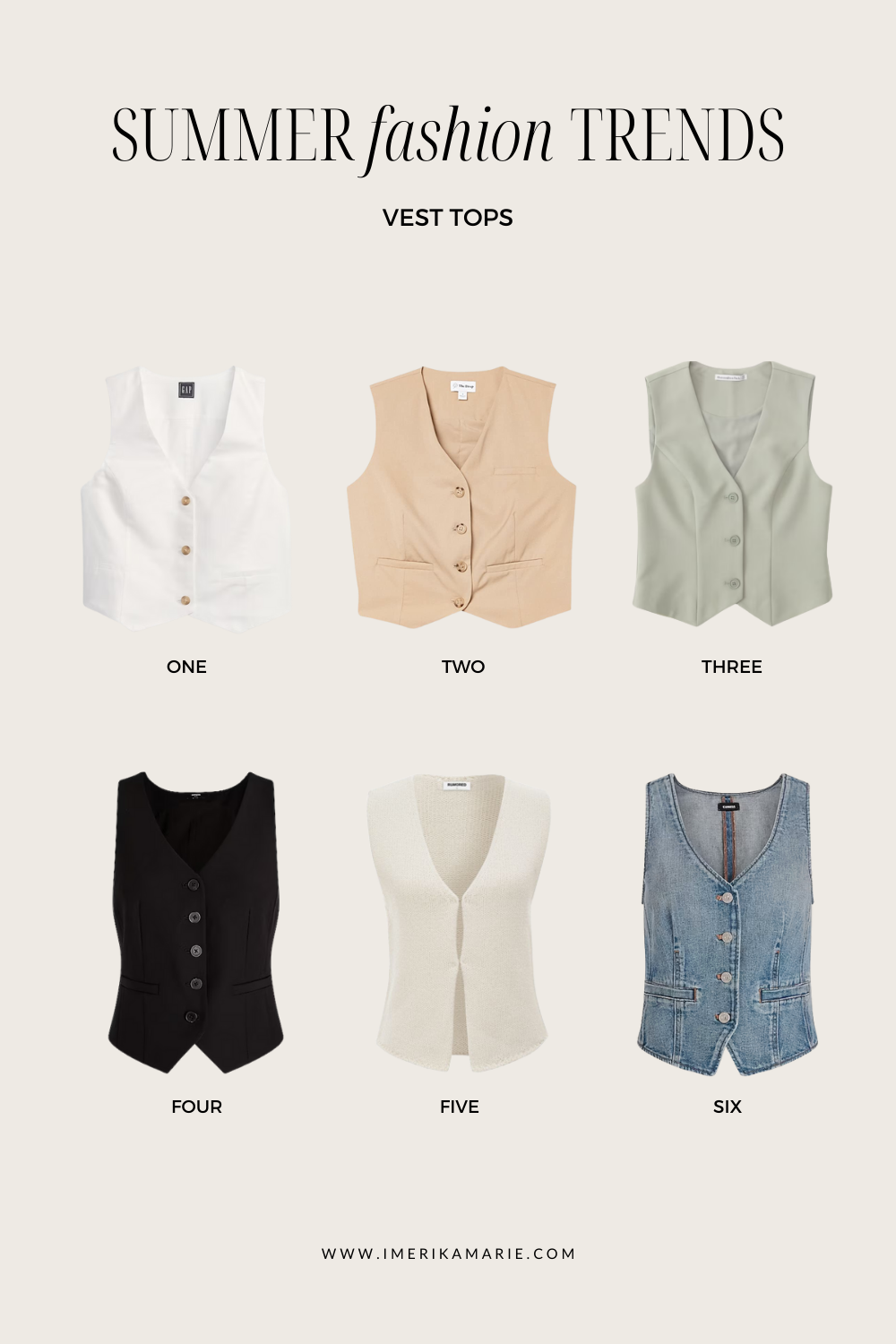 Summer 2023 Fashion Trends How To Style Them Erika Marie