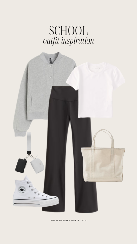 12 School Outfit Ideas: College + High School | Erika Marie
