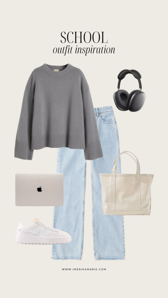12 School Outfit Ideas: College + High School | Erika Marie