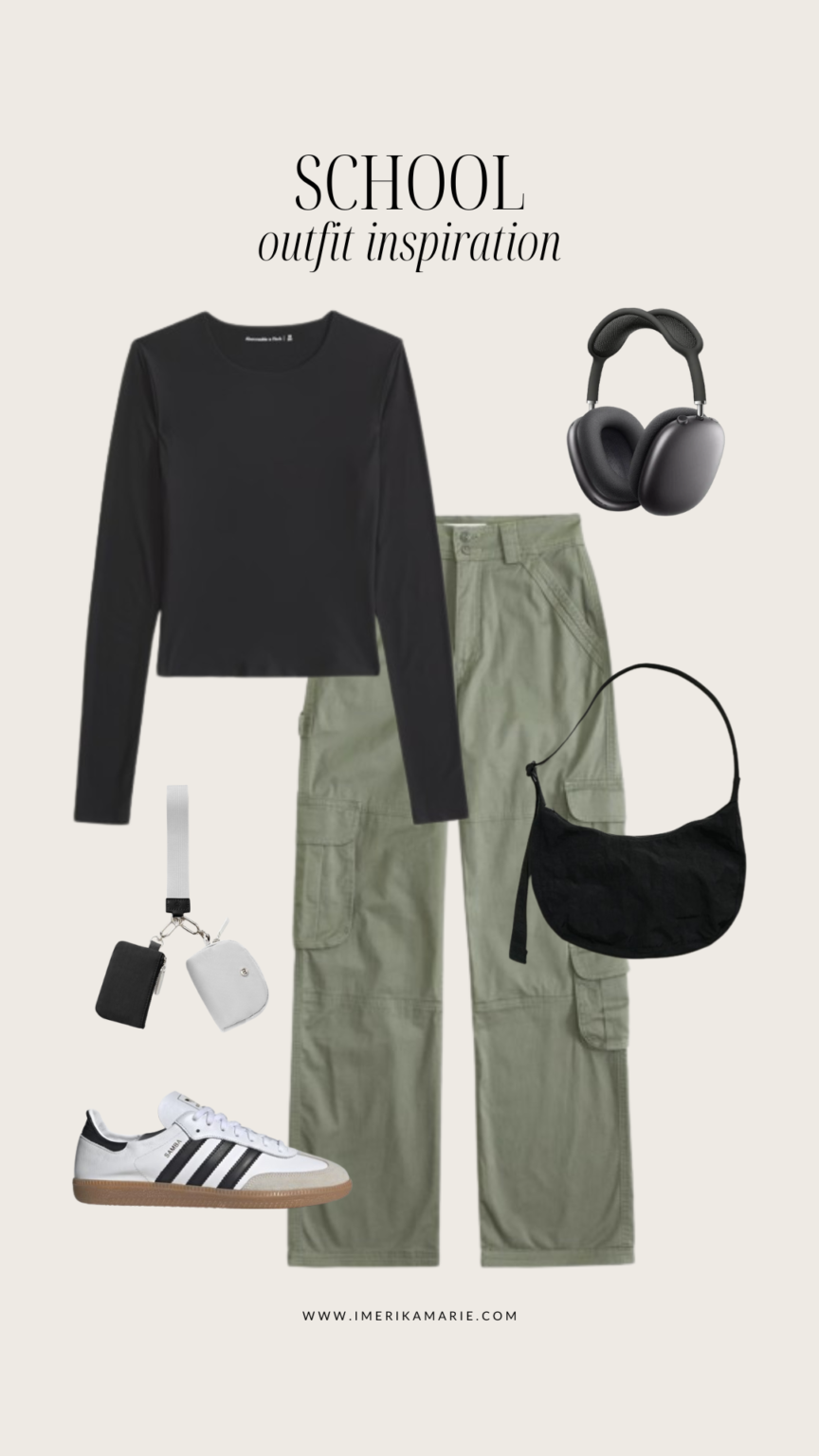 12 School Outfit Ideas: College + High School | Erika Marie