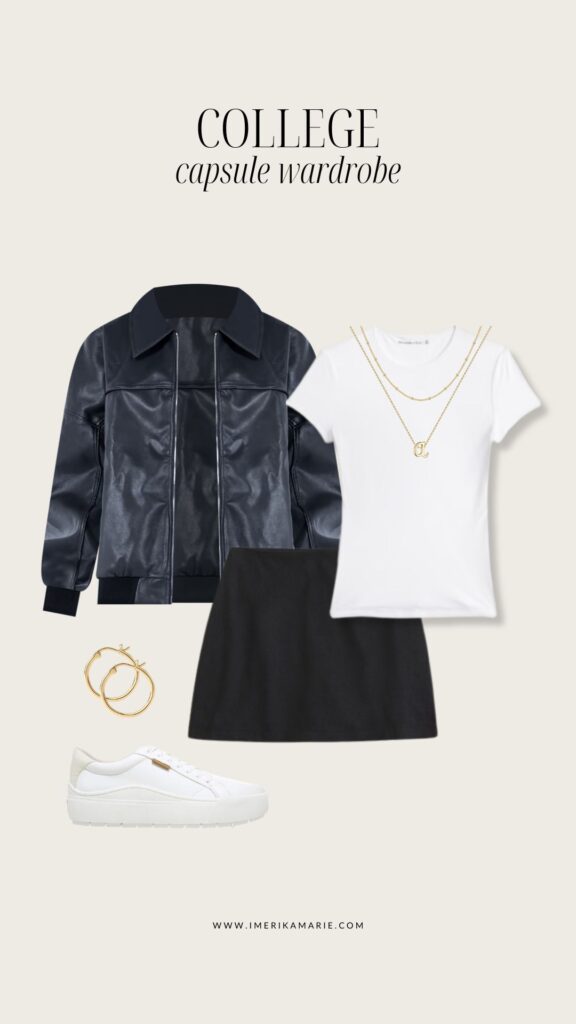 College Capsule Wardrobe + 20 Outfit Ideas | Erika Marie
