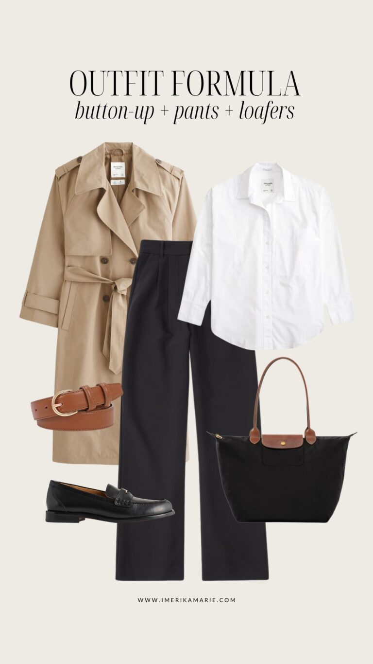 10 Effortless Outfit Formulas Every Woman Should Know | Erika Marie