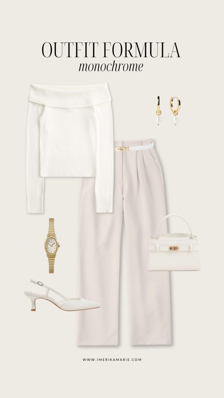 10 Effortless Outfit Formulas Every Woman Should Know | Erika Marie