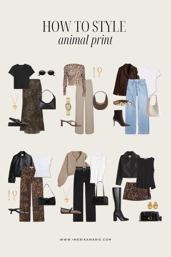 Trending Now: Animal Print | How to Style Animal Print | Erika Marie