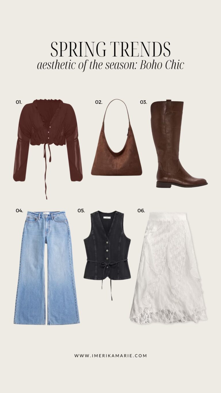 Spring 2025 Fashion Trends + How to Style Them | Erika Marie