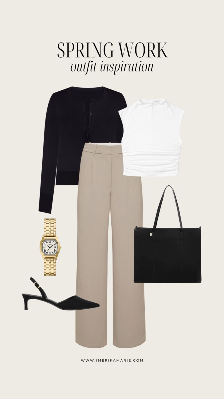 10 Spring Work Outfit Ideas | Erika Marie