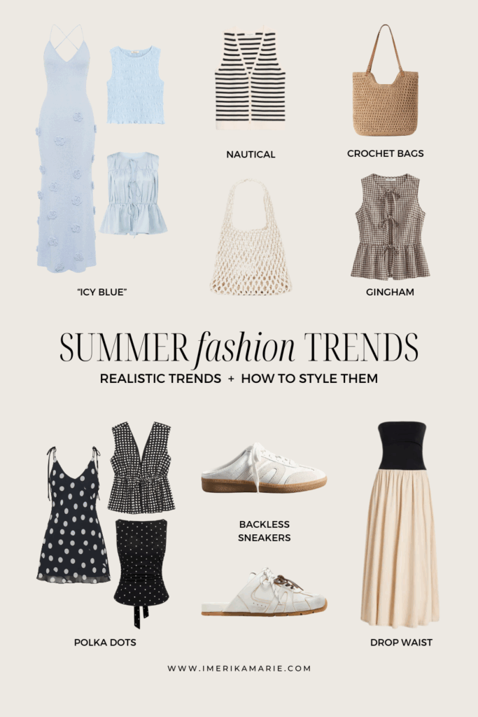 Summer 2025 Fashion Trends + How to Style Them | Erika Marie