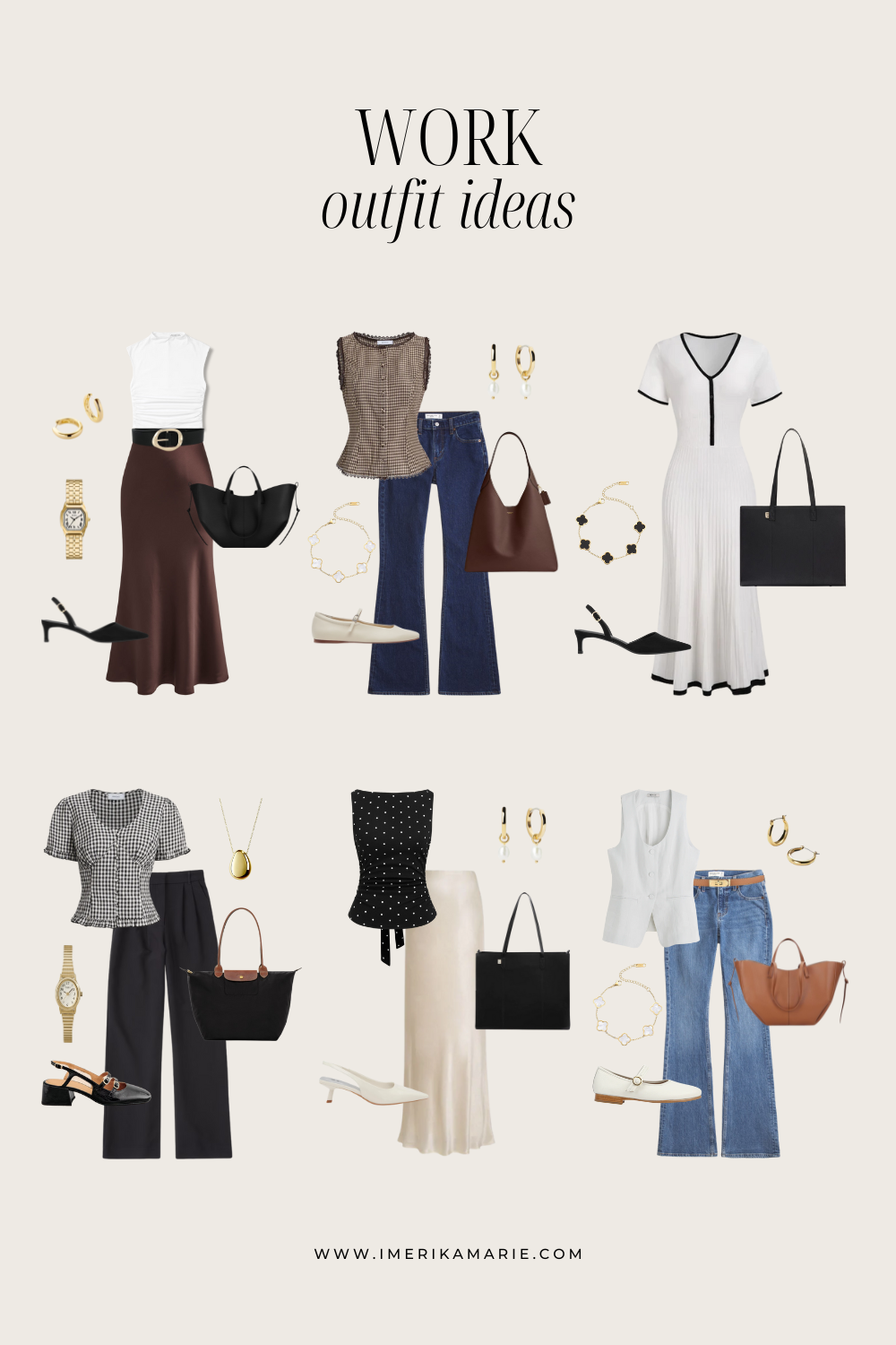 10 Summer Work Outfit Ideas | Erika Marie