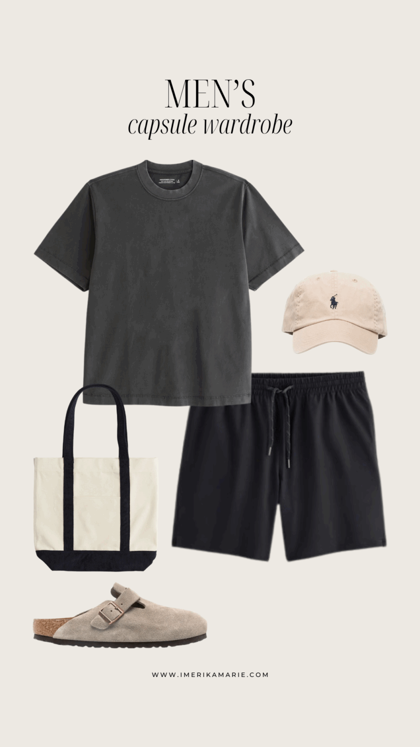 Men's Summer Capsule Wardrobe + 20 Outfit Ideas | Erika Marie