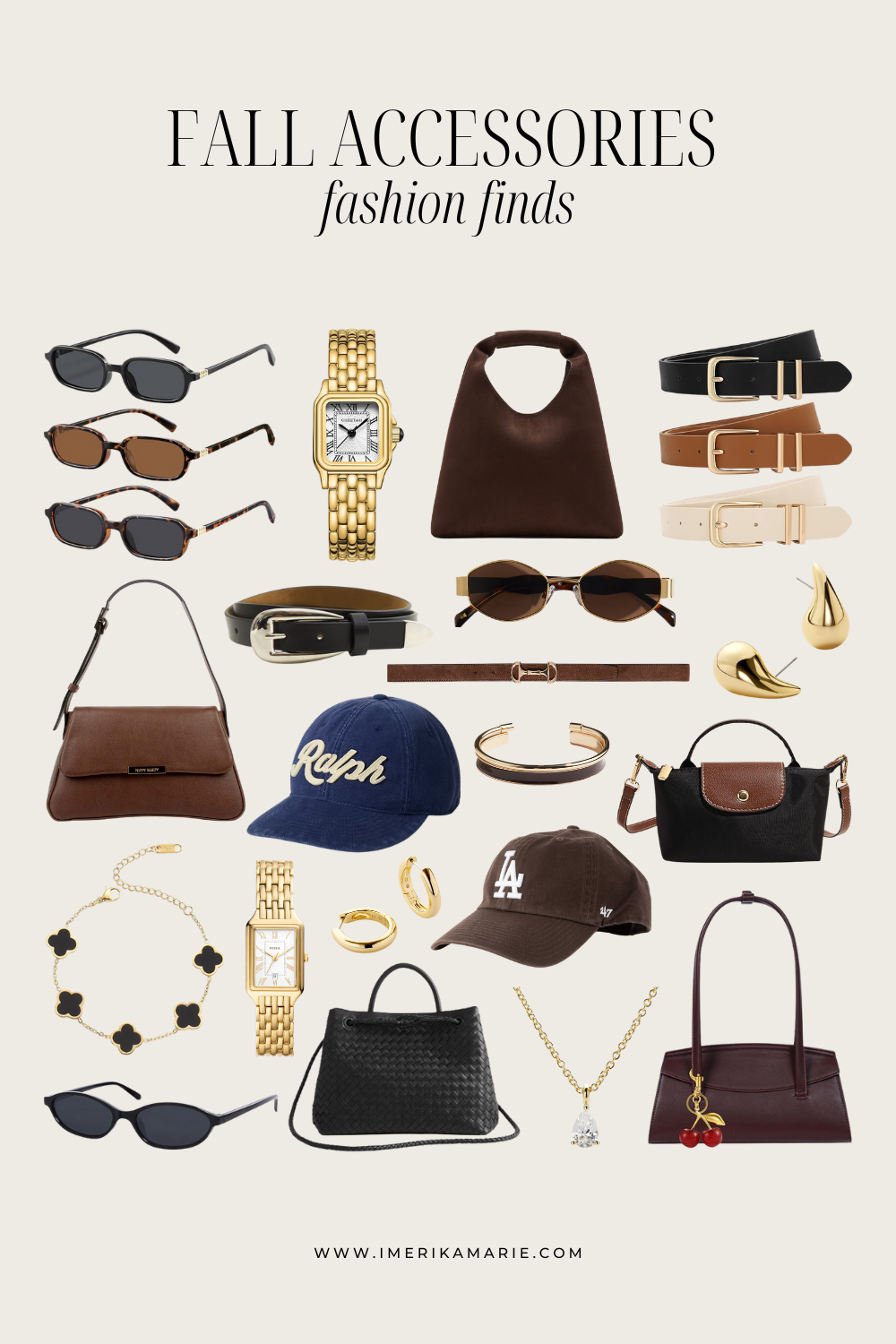 Fall Accessories: Bags, Jewelry and More | Erika Marie