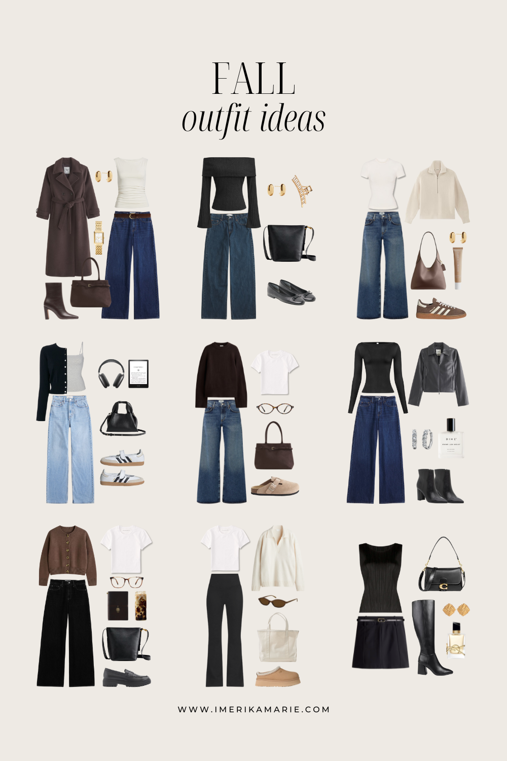 Fall Outfits | Casual & Neutral | Erika Marie